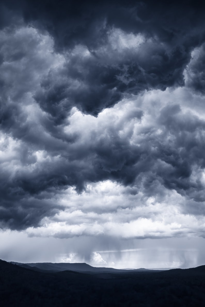 Storm Cloud Fury – Sky Art, Print Canvas Acrylic Metal, Cloud ...
