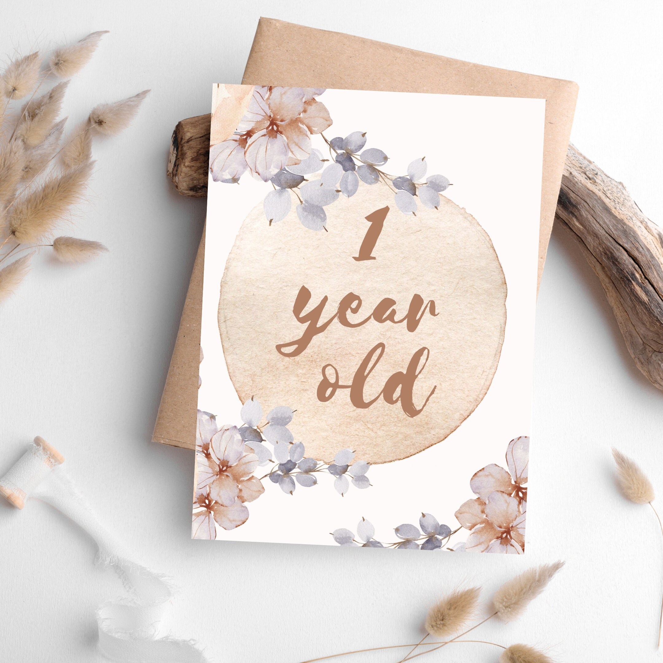 Digital Download Monthly Milestone Cards Printable Monthly Milestone ...