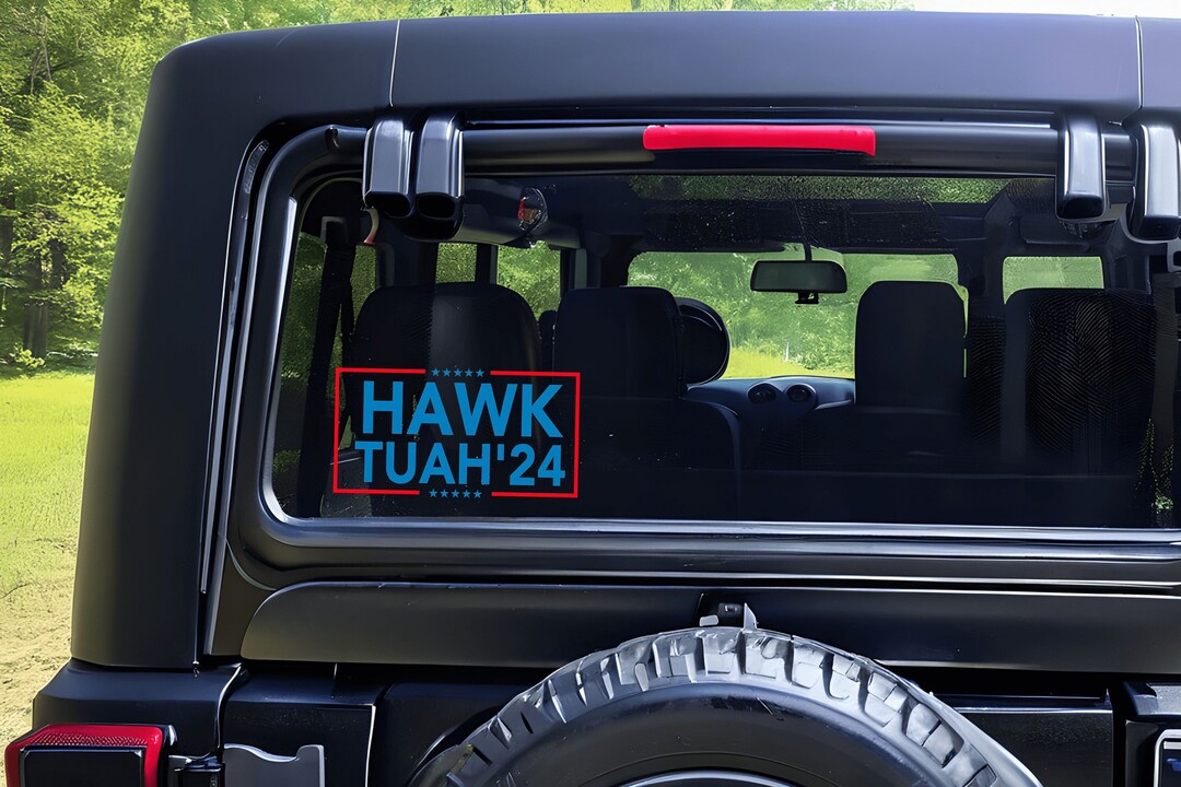 HAWK TUAH Spit on That Thang Decals / Funny Viral Meme Decals / Hoss ...