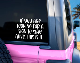 Its Fine Im Fine Everythings Fine Sticker, Its Fine Im Fine Funny ...