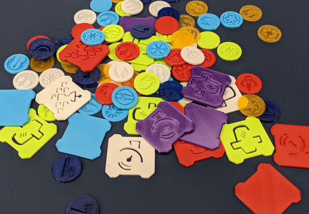 Objective Play Token Set X-wing Miniatures Compatible - Etsy