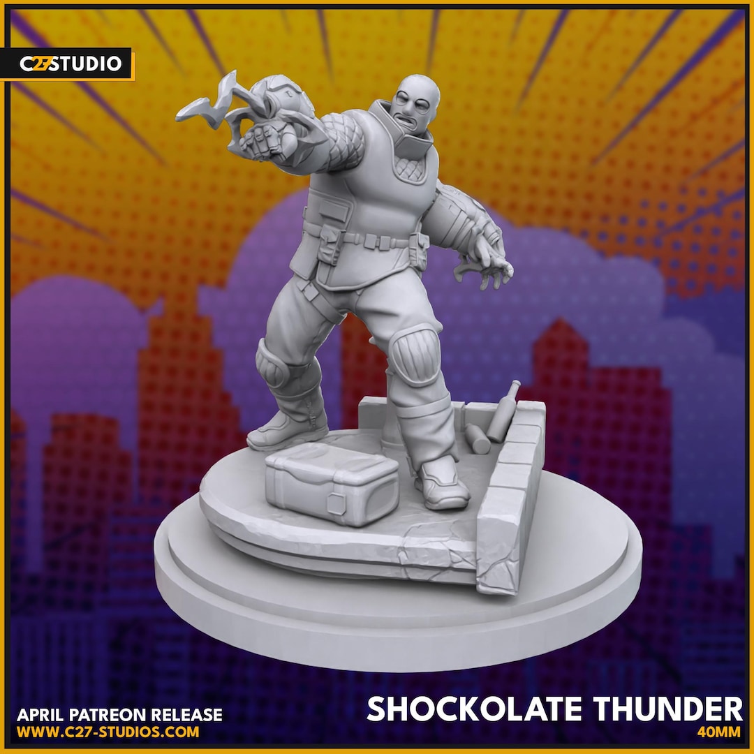 Ultimate Shocking Fella | CP Crisis Protocol | Fan Art - Marvel | 3D ...