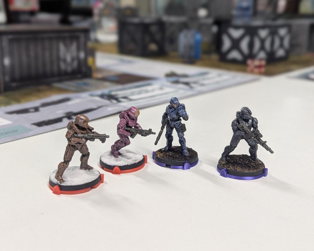 Miniature Base Team Markers 32mm & 40mm - Etsy