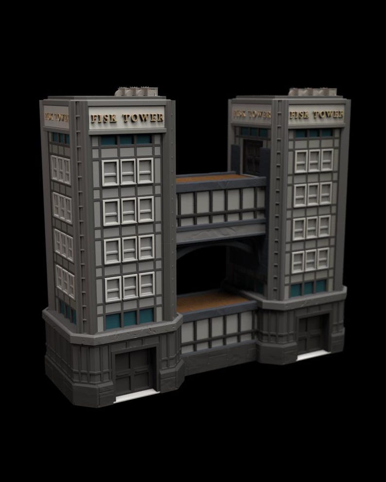 Fisky Bizness Tower – 3D Printed MCP Terrain - Etsy