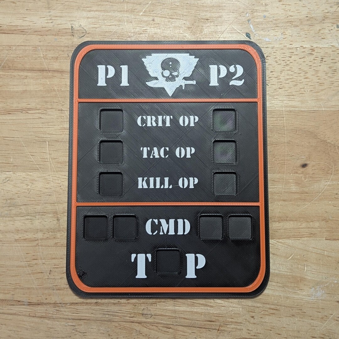 Kill Team Score Board / Score Tracker - Etsy