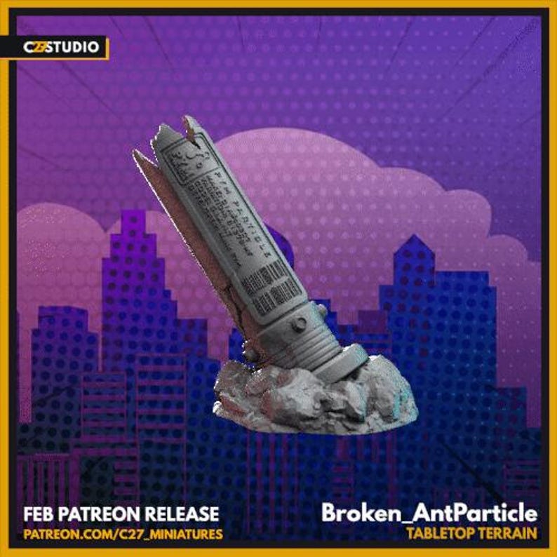 Giant Pym Particle Vials | MCP Terrain | Fan Art - Marvel | 3D Printed ...