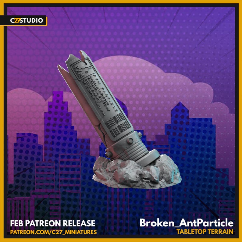 Giant Pym Particle Vials | MCP Terrain | Fan Art - Marvel | 3D Printed ...