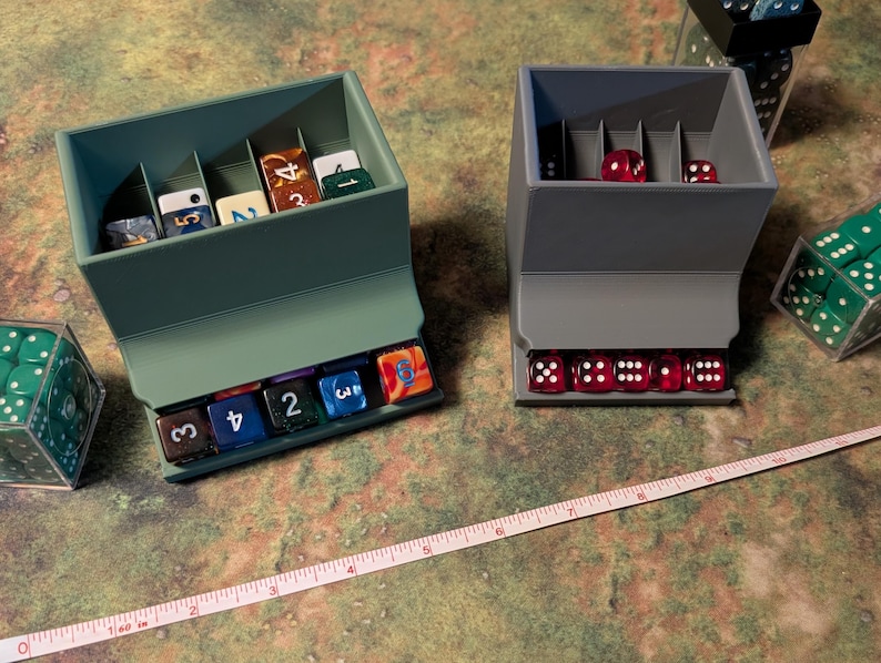 D6 Dice Dispenser - Tabletop Gaming Organizer - Etsy