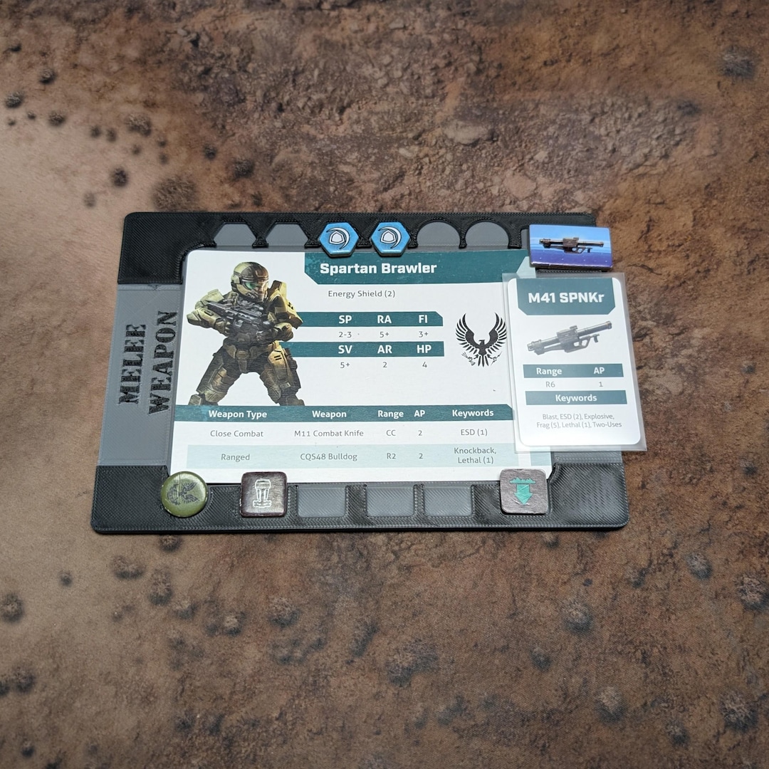 Halo: Flashpoint Compatible Character Dashboard for Team Building (fan ...