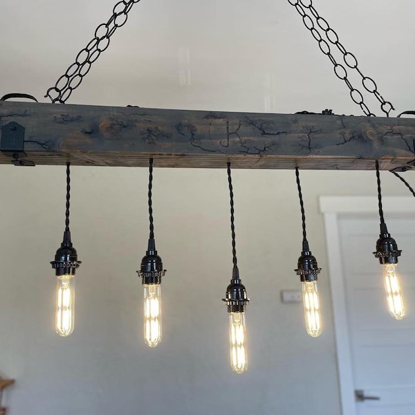 Live Edge Lighting - Etsy