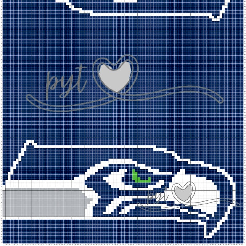 Seahawks Crochet - Etsy