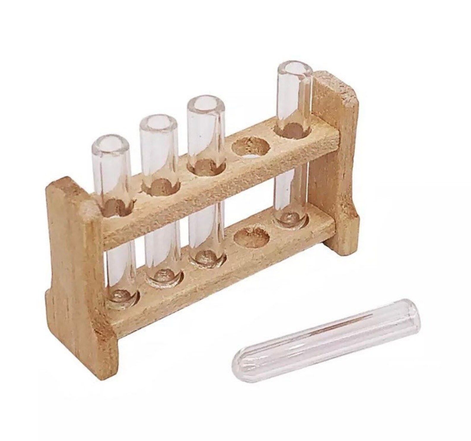 1:12 Miniature Laboratory Test Tube With Bracket | Dollhouse Mini ...
