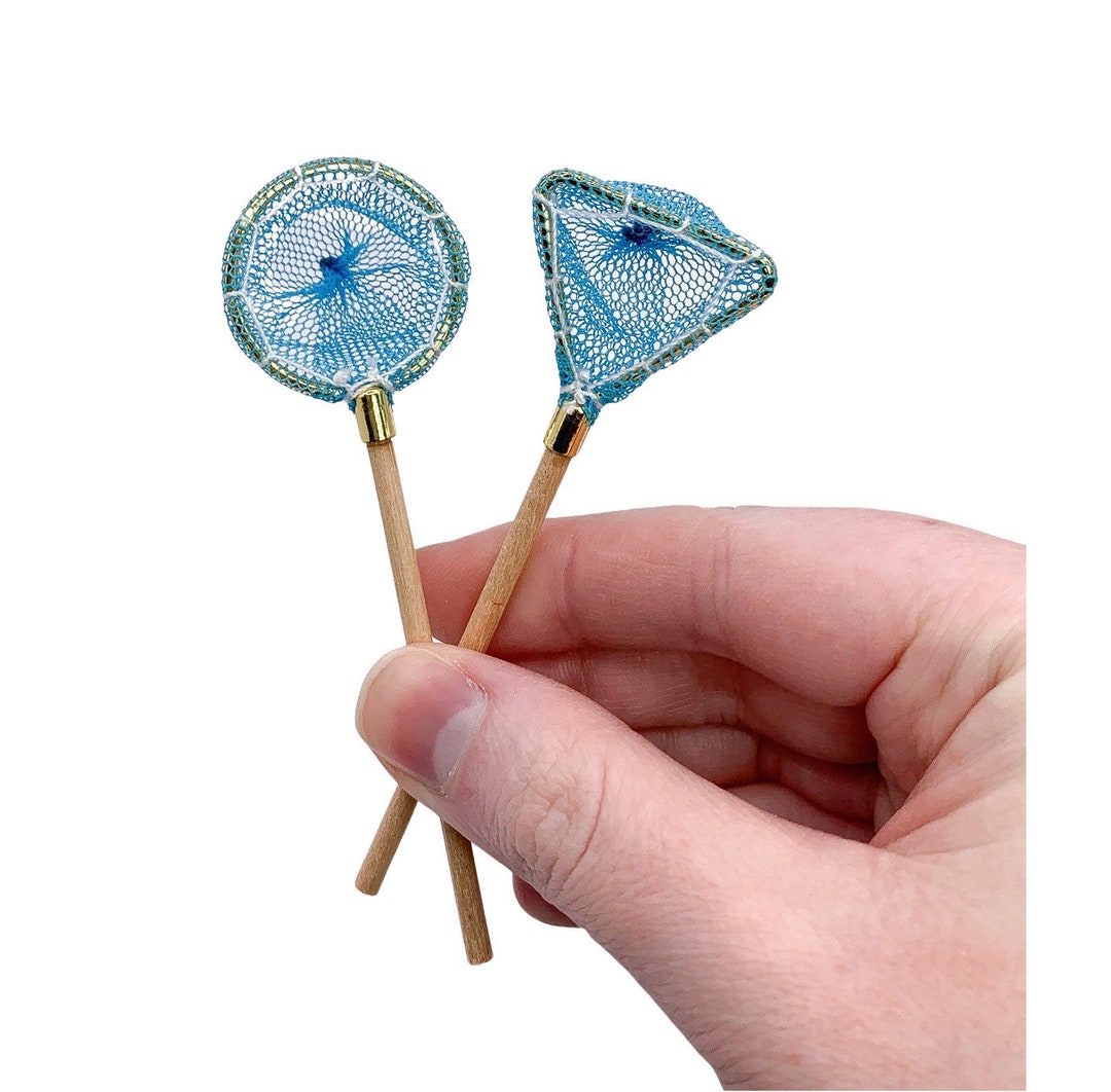 1:12 Miniature Fishing Net | Dollhouse Mini Fisherman Nets | Realistic ...
