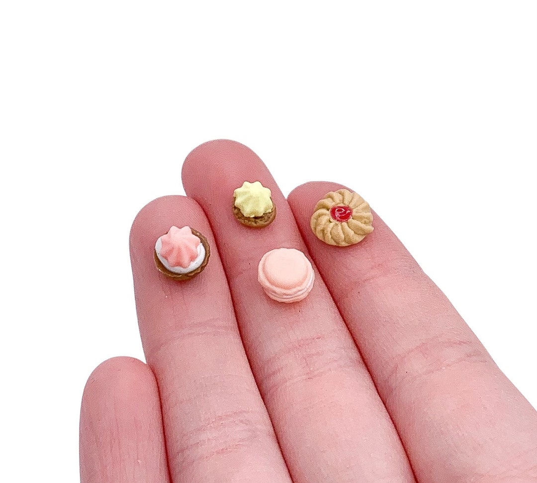 Miniature Cookies | 1:12 Scale | Tiny Cupcakes | Bake Shop Supplies ...