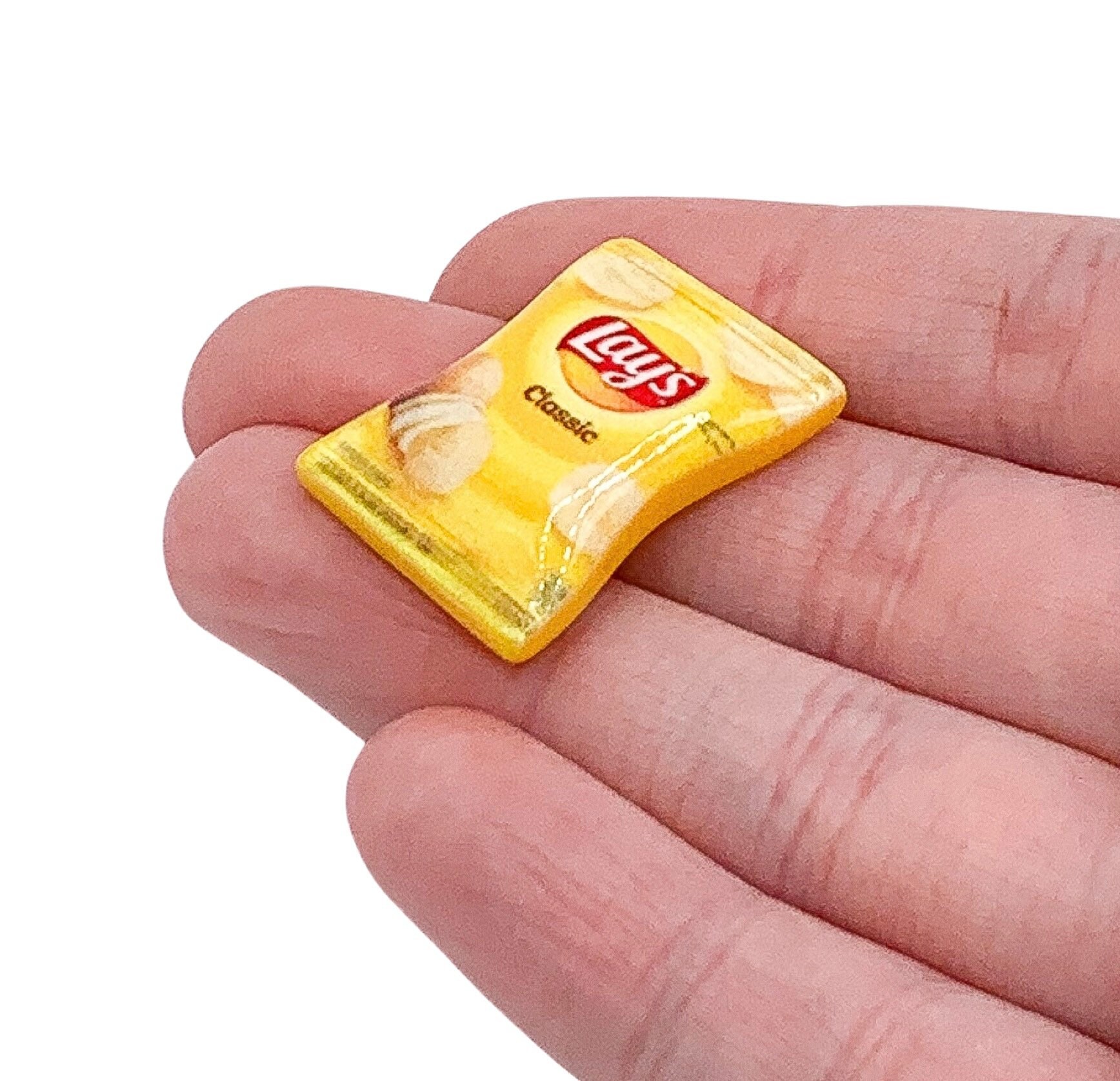 Miniature Snack Bags Mini Flatback Food Charms Mini Potato - Etsy