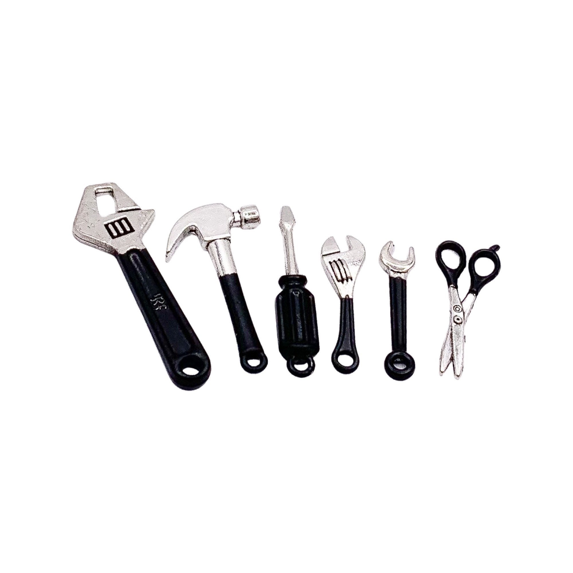 1:12 Miniature Tools | Dollhouse Mini Handyman | Realistic Tool Set of ...