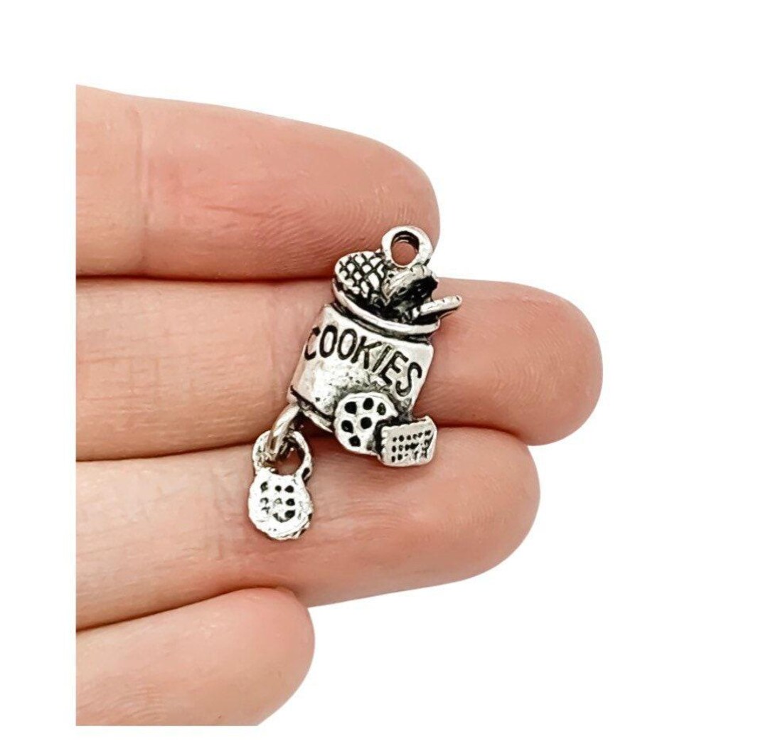 1 Cookie Jar Charm, Individual Charms, Cooking Charms, Baking Charms ...