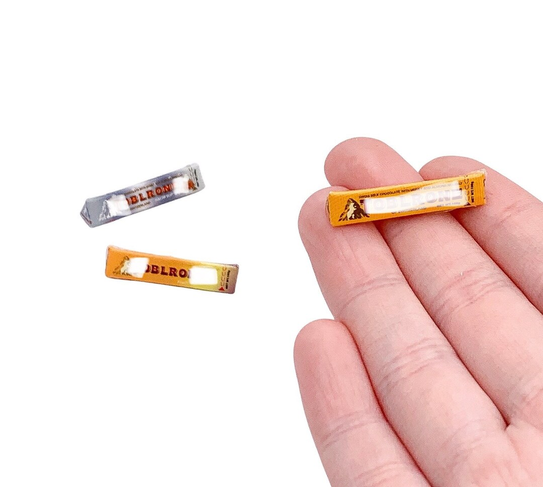 1:12 Miniature Chocolate Bar | Dollhouse Mini Food| Tiny Specialty ...
