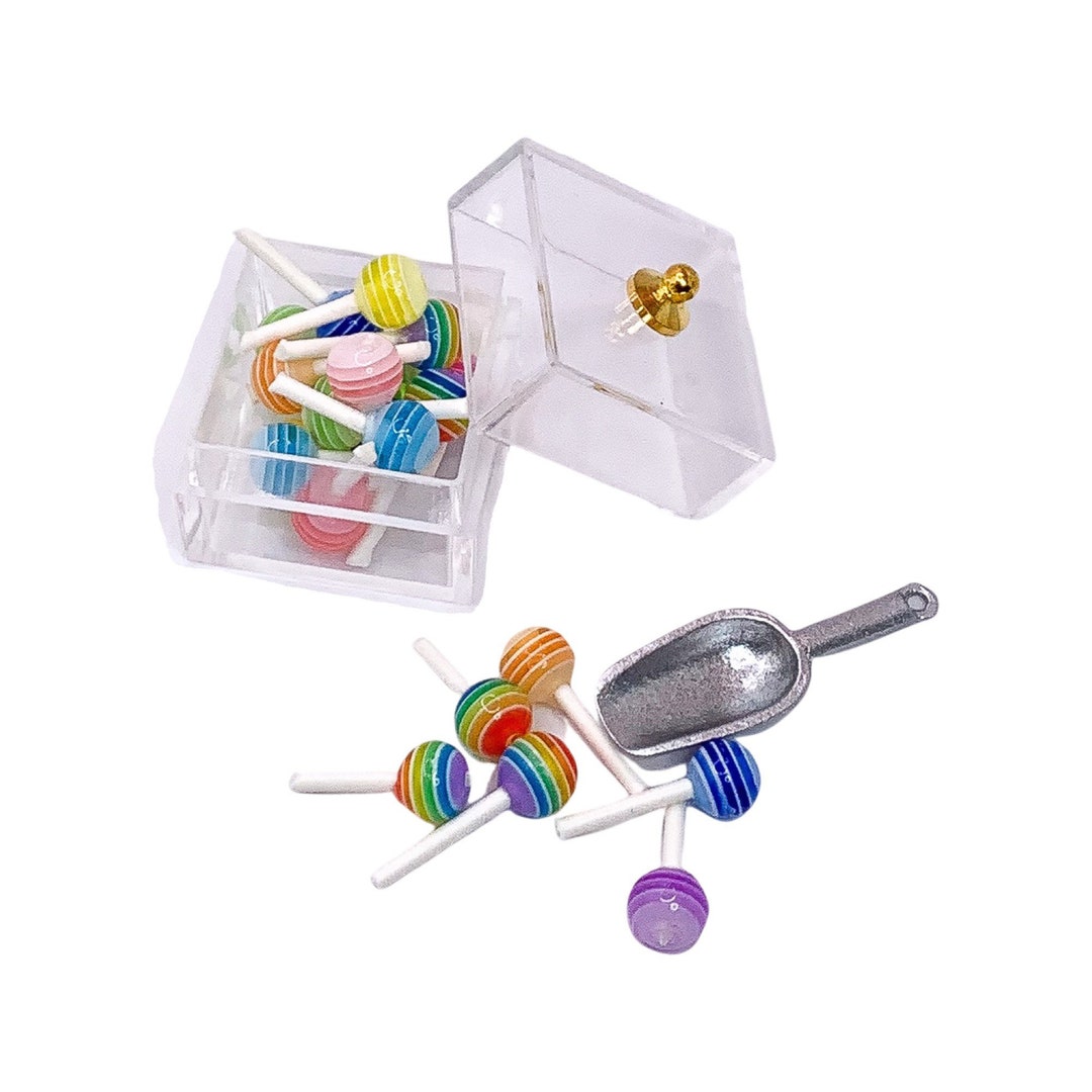 Miniature Lollipops | 1:6 Scale | Candy Shop Supplies | Tiny Suckers ...