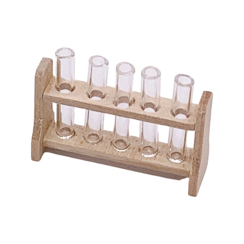1:12 Miniature Laboratory Test Tube With Bracket | Dollhouse Mini ...
