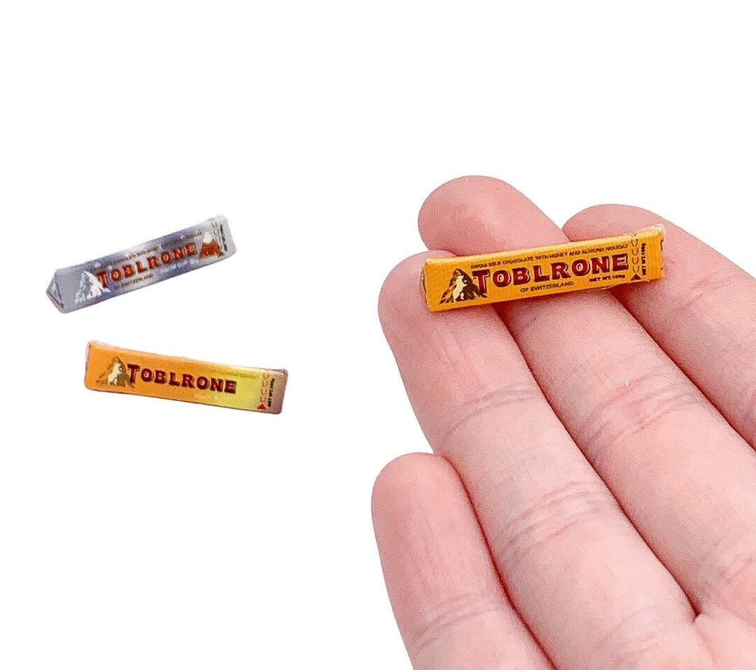 1:12 Miniature Chocolate Bar Dollhouse Mini Food Tiny Specialty Swiss ...