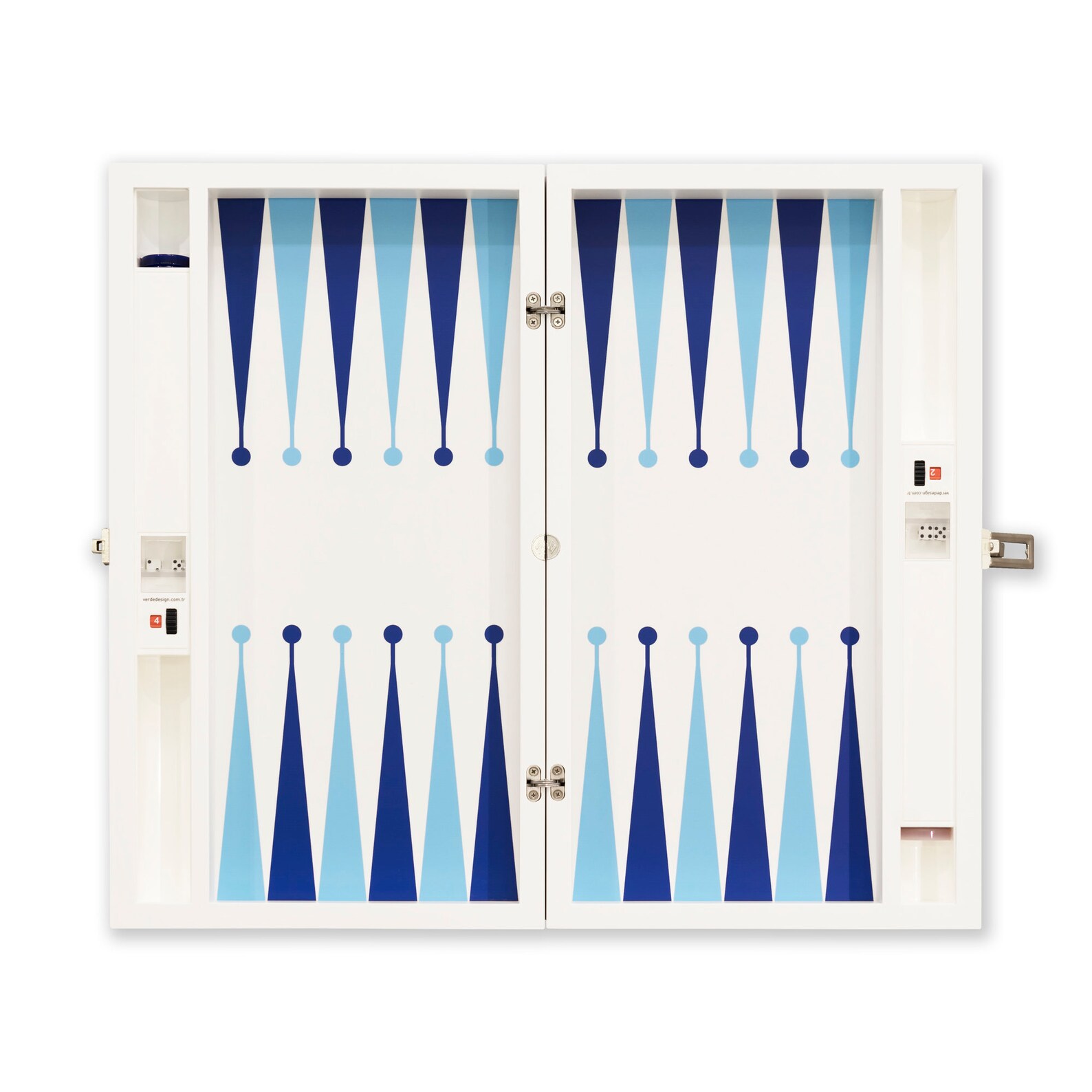 Marin Handmade Backgammon Set Premium Personalized Blue-ultramarine ...