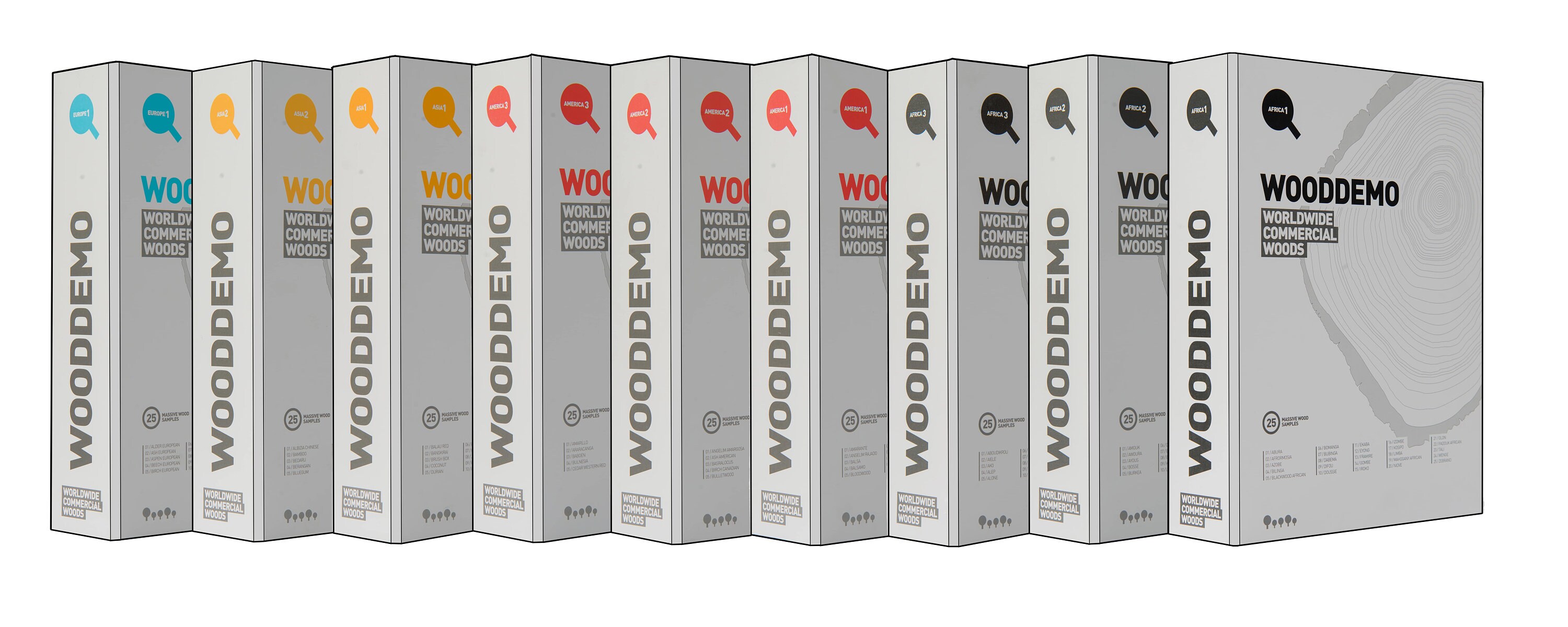 Wood Catalog - 225 Massive Wood Samples for Touch & Feel, Experience ...