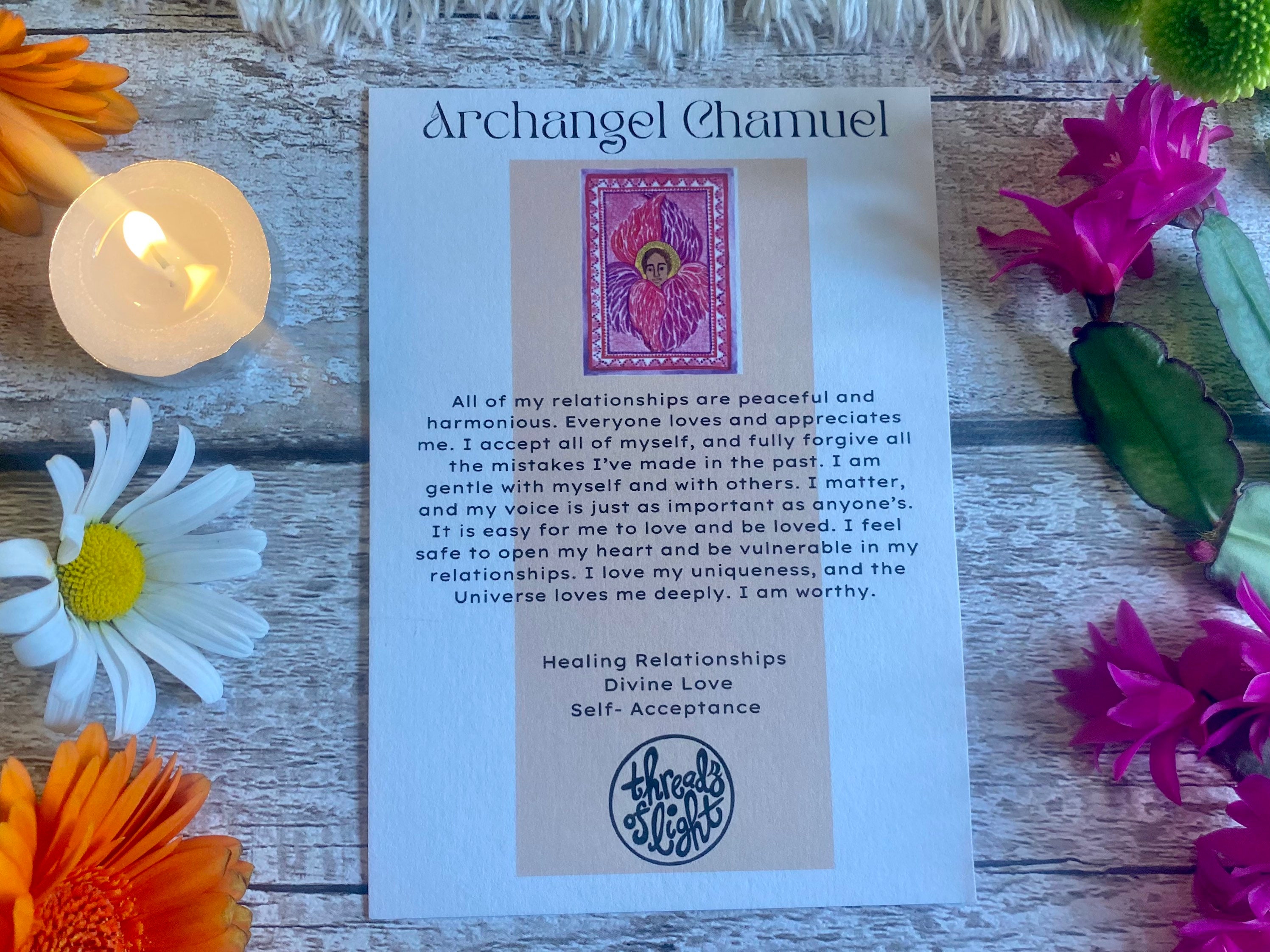Archangel Chamuel Prayer