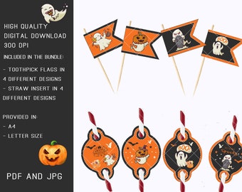 Printable Toothpick Flag - Etsy