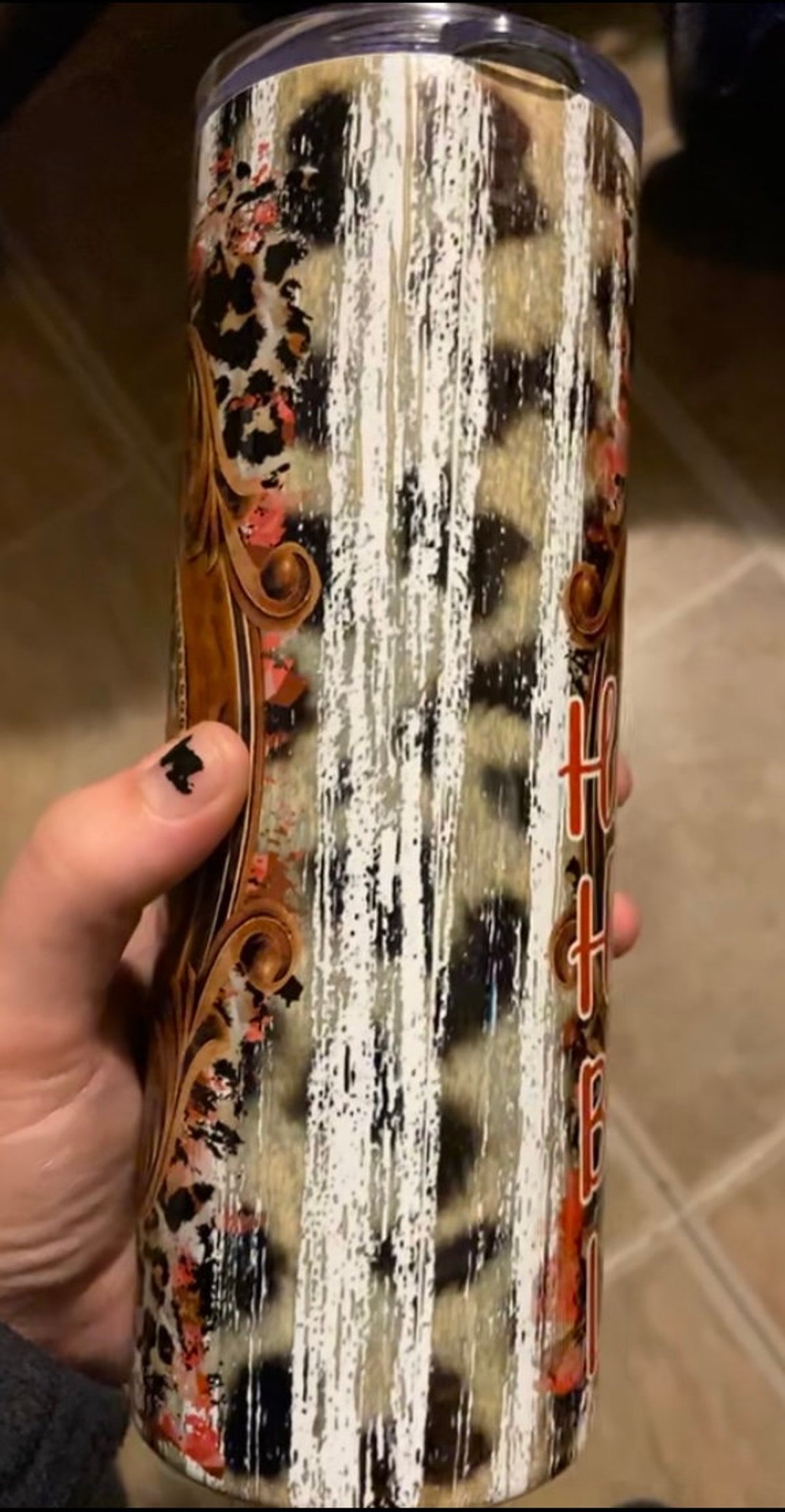 Elvis Presley Hunka Hunka Burnin Love Cheetah Print Tumbler | Etsy