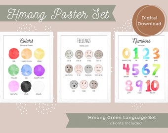 Hmong Numbers - Etsy Canada