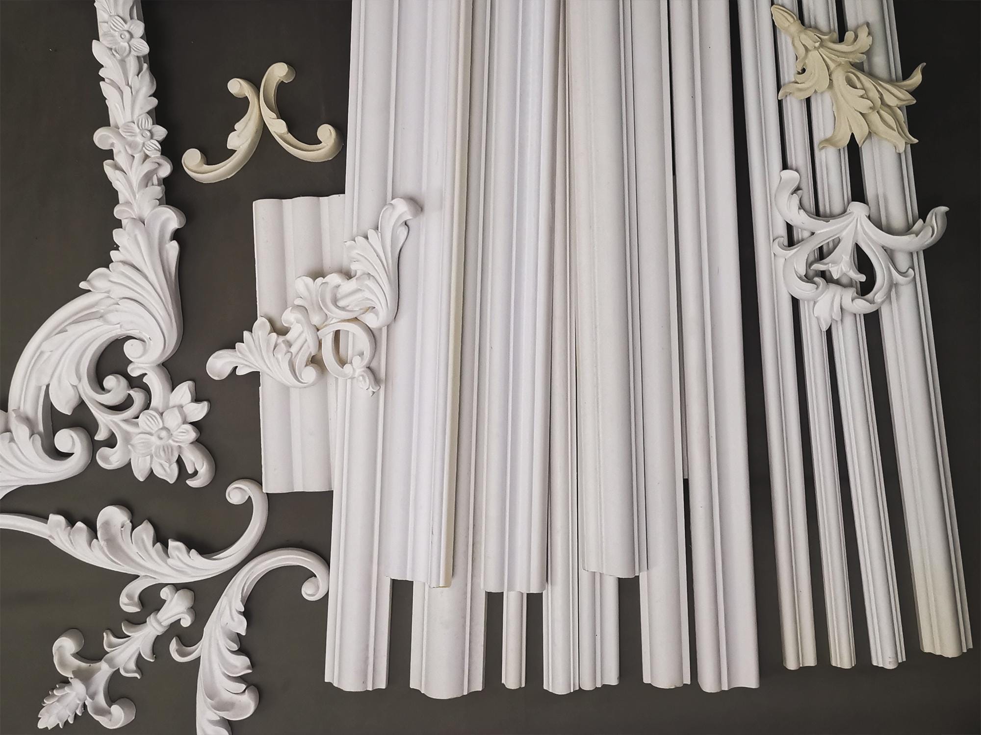 Decorative Corner Panel Kits, Paintable Wall Panels, Pre-cut Wall Panel ...