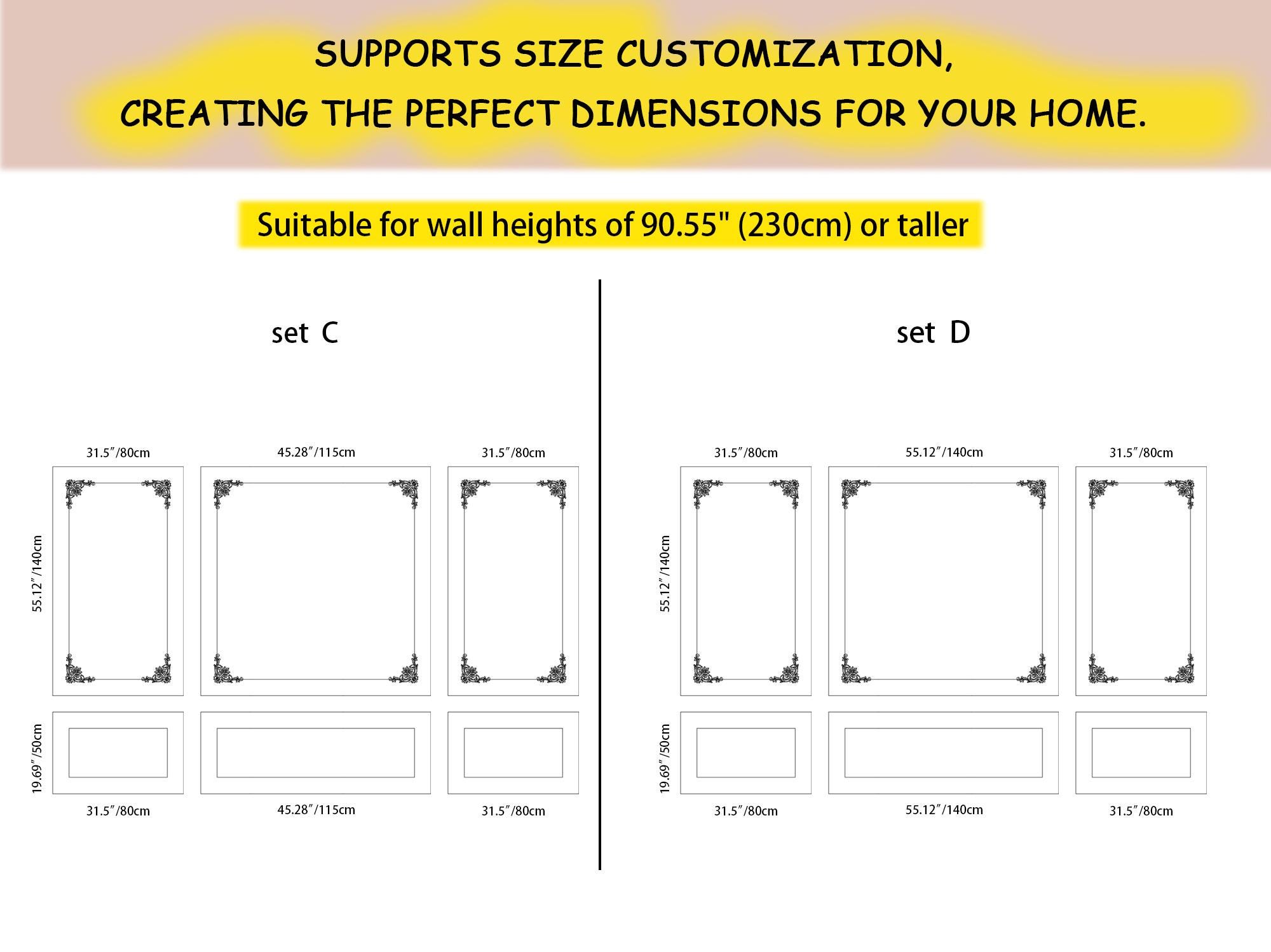 Decorative Corner Panel Kits, Paintable Wall Panels, Pre-cut Wall Panel ...