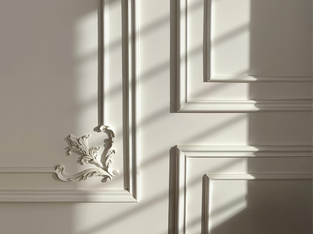 Decorative Corner Panel Kits, Corner Lines, Paintable Wall Panels, Pre ...