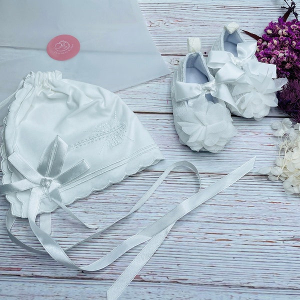 Christening Baby Bonnets - Etsy