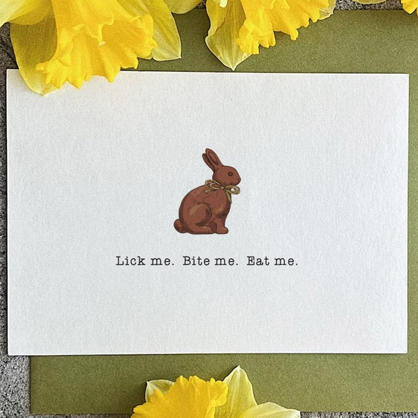 Funny Easter Card - Etsy