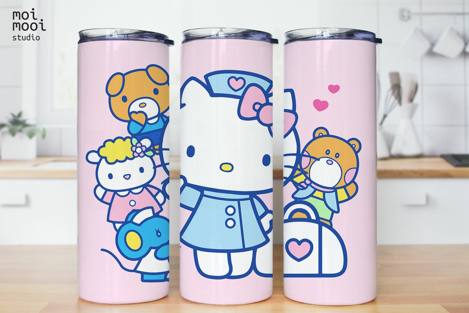 Hello Kitty Nurse Decal