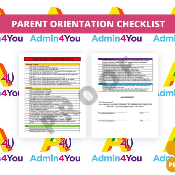 Orientation Checklist - Etsy