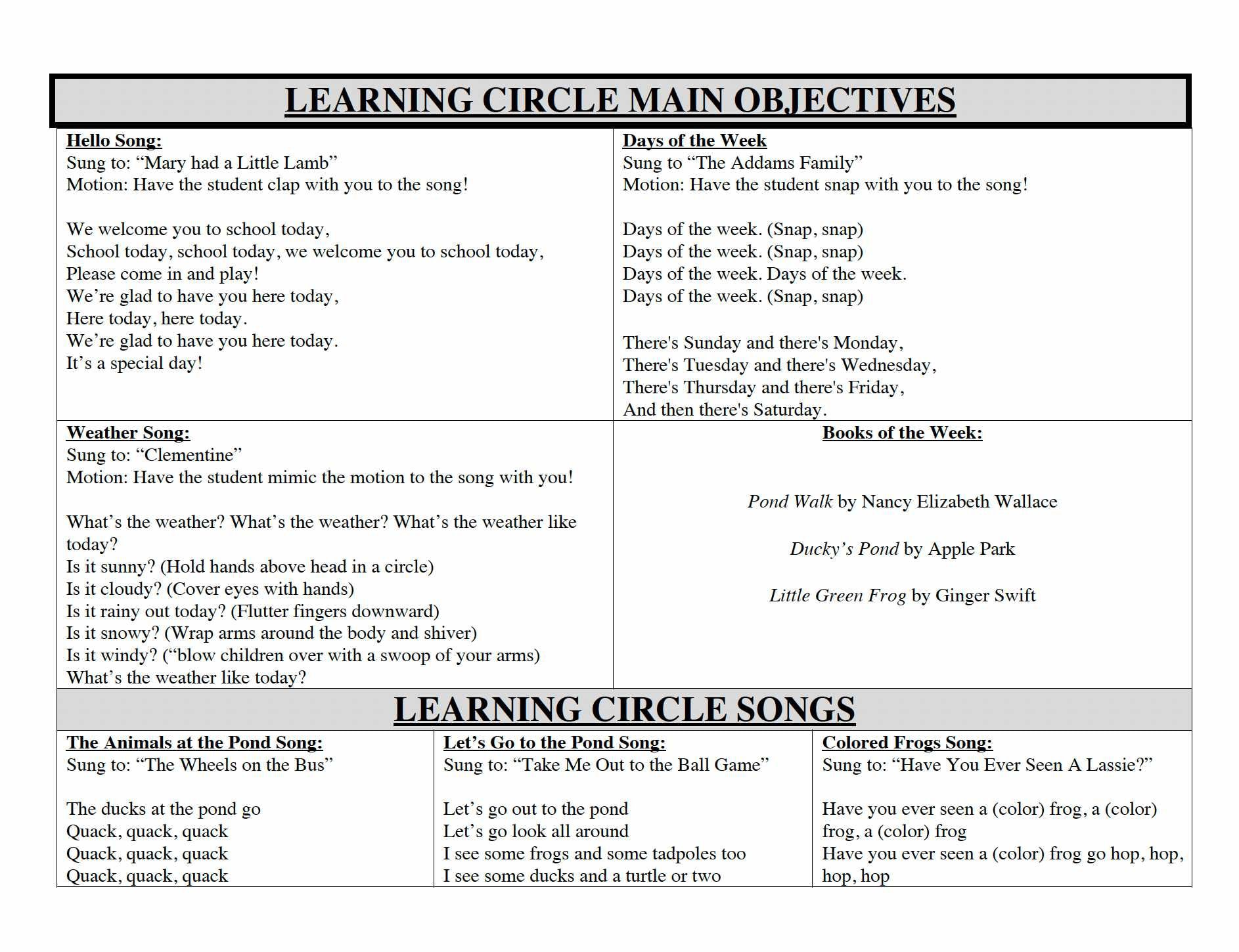 August Infant Lesson Plans - Etsy