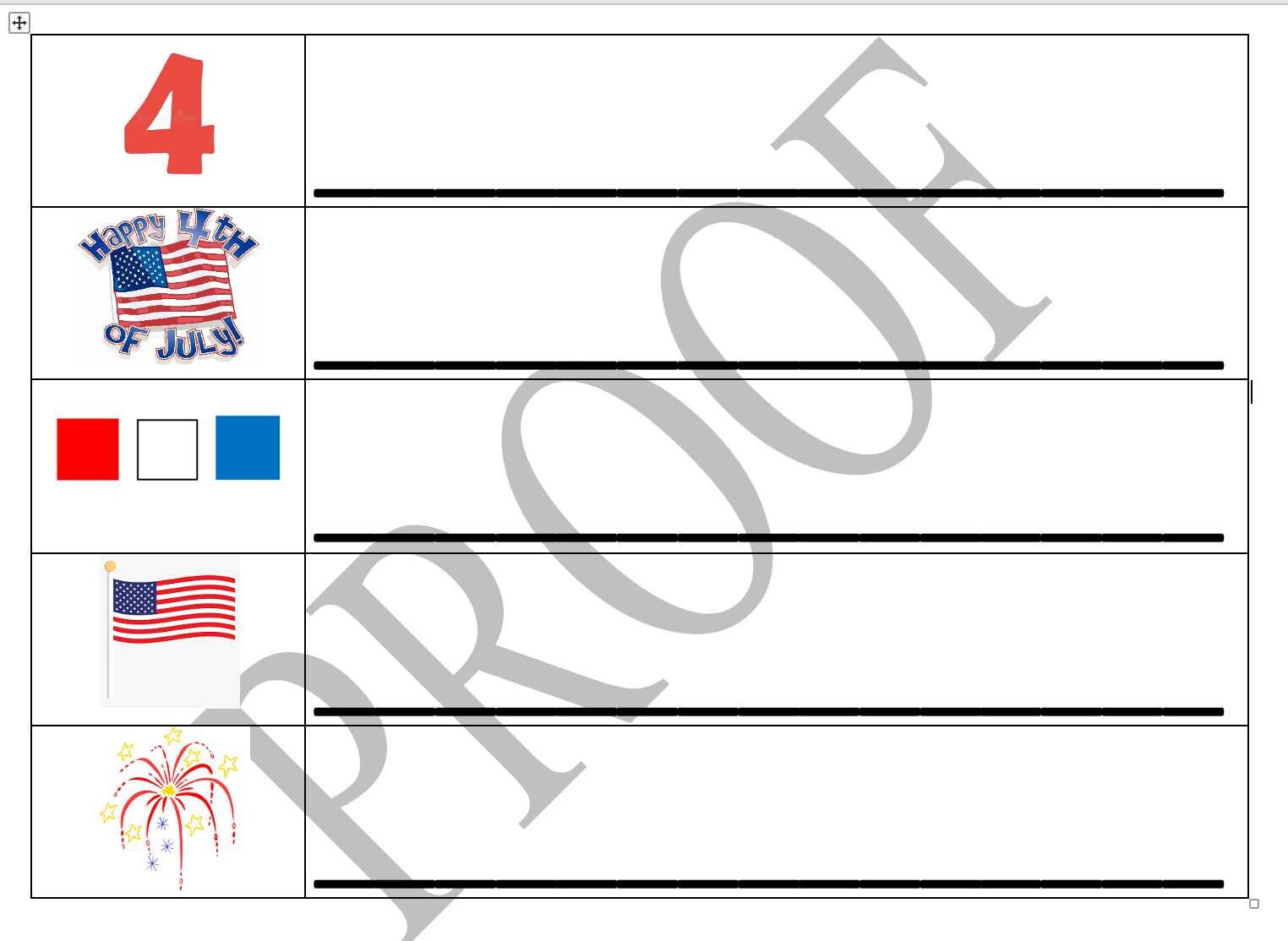 4th of July Weekly Themed Pre-k Lesson Plan - Etsy