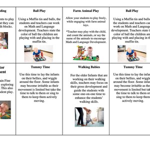 October Infant Lesson Plans - Etsy