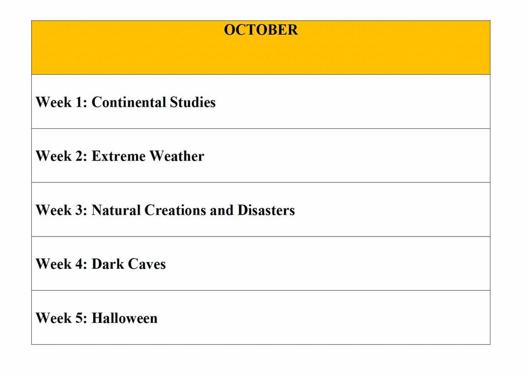 October Preschool and Pre-k Lesson Plans - Etsy