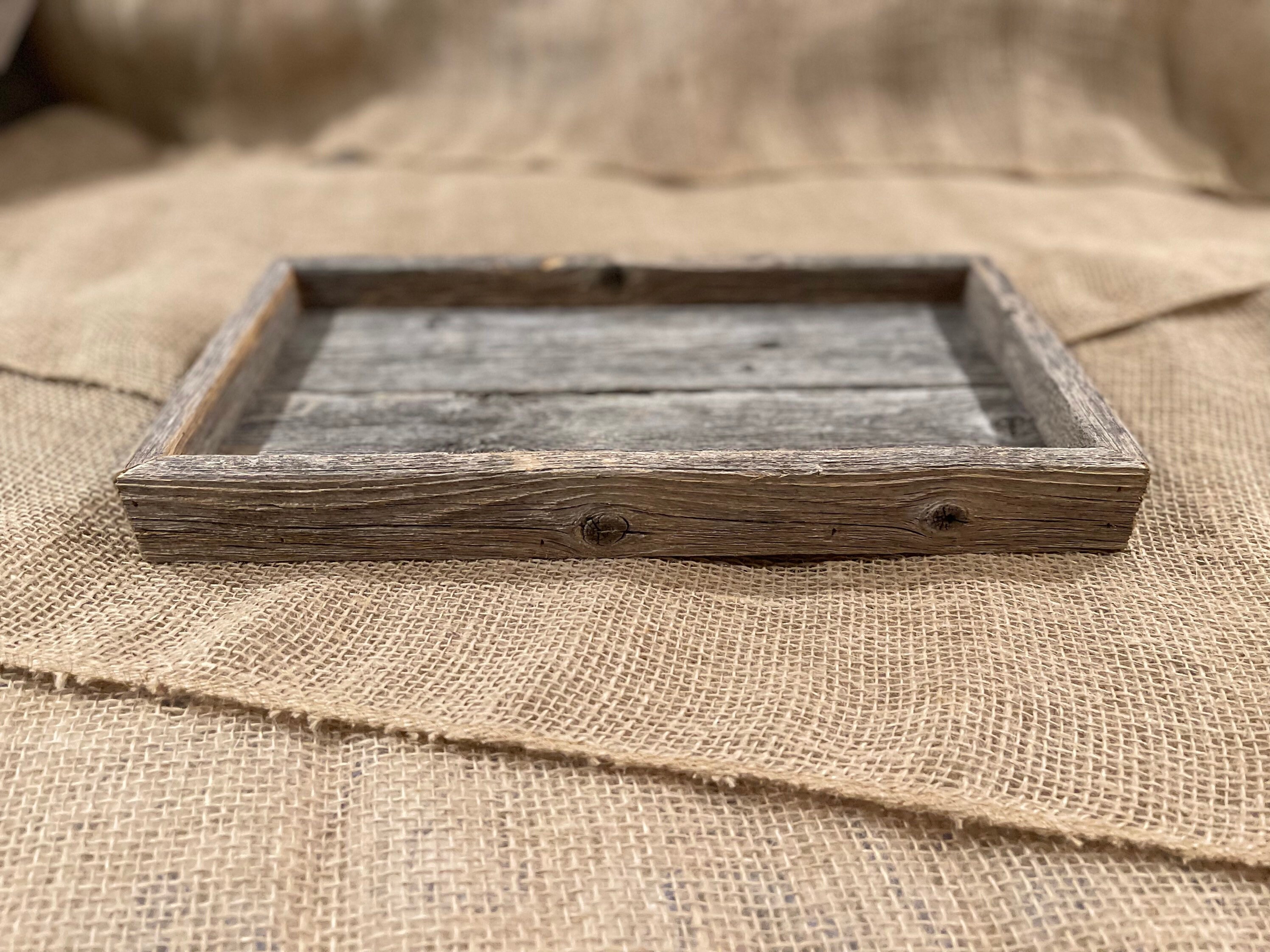 15" Rustic Barnwood Display Box - Etsy