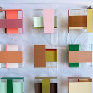 Large Wall Art. 3d Installation, Unique Design on Acrylic Panel With ...