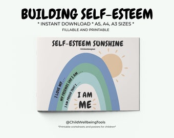 30 Day Self Confidence Challenge Self Esteem Worksheet - Etsy