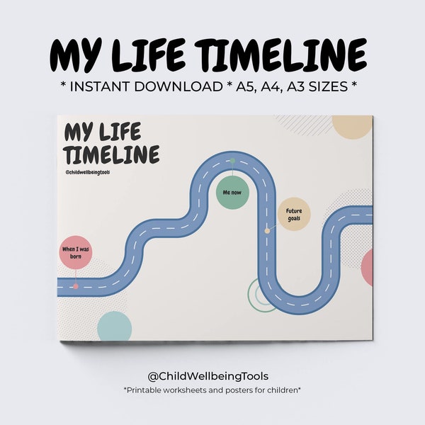 Life Timeline Journal - Etsy