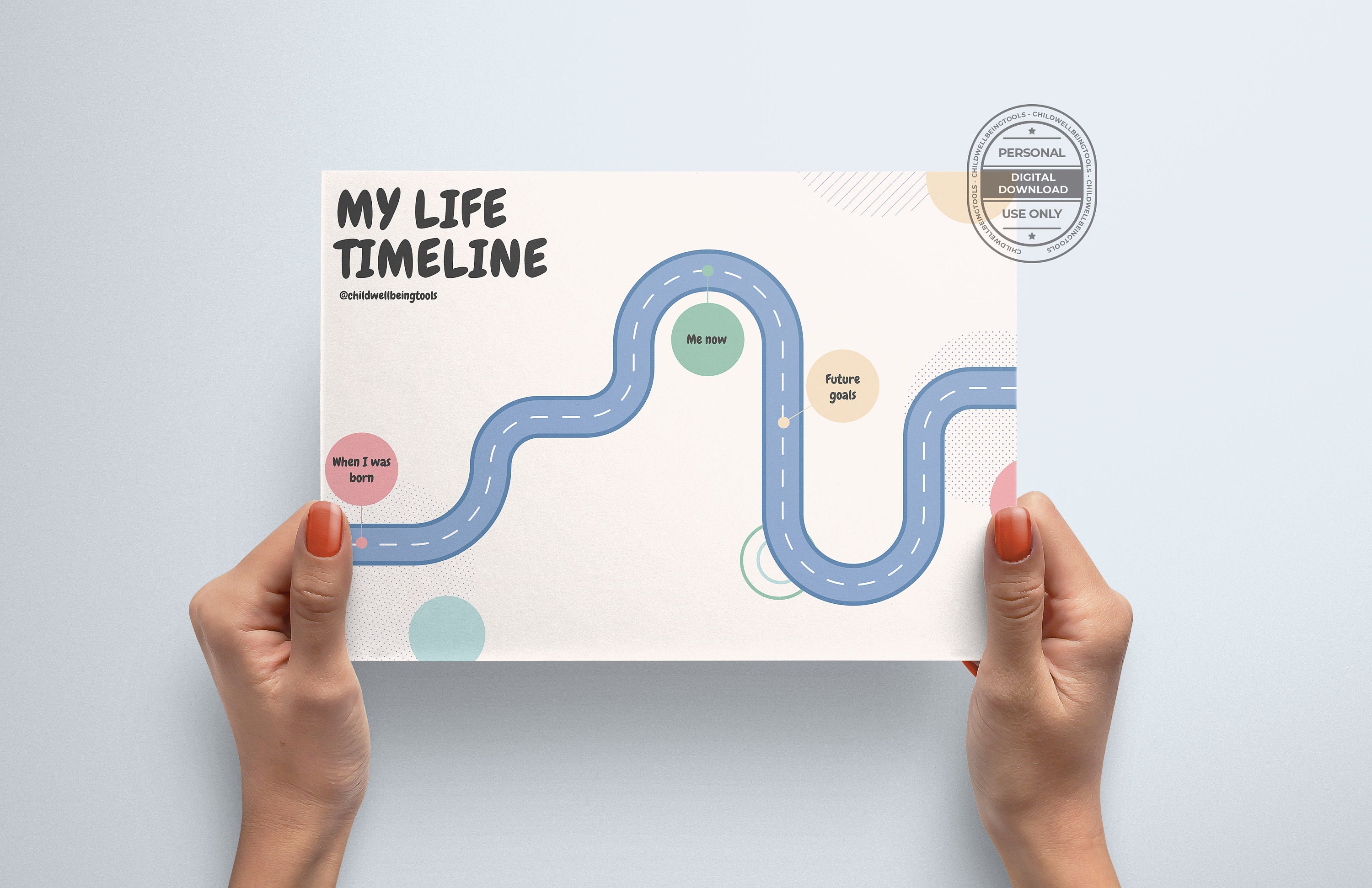 Timeline For Kids Life