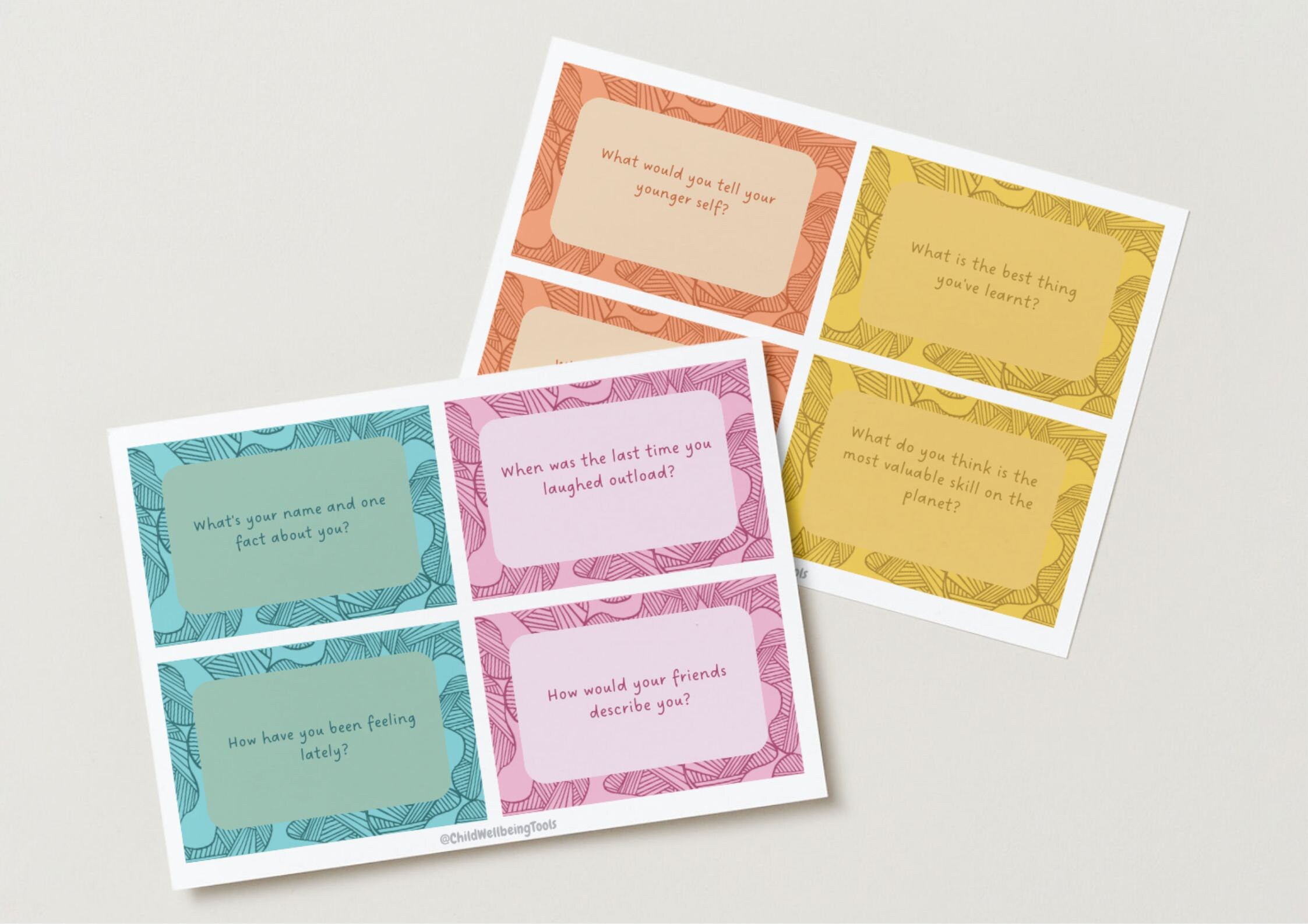 SELF DISCOVERY CARDS Relationship Building Cards Therapy - Etsy