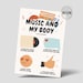 Music Body Printable Worksheet for Kids Journal Insert Template for ...