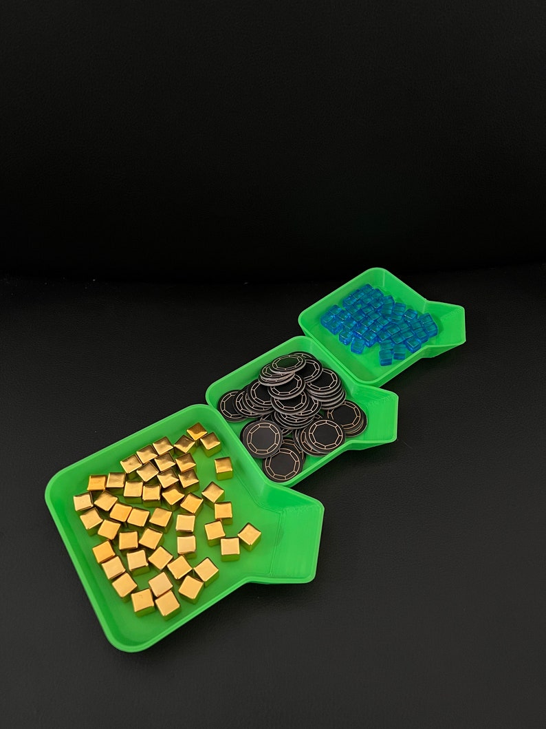 Universal Board Game Tray for Pieces, Tokens and Currencies - Etsy